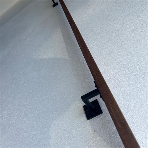 Minimal Handrail Bracket Modern Handrail Hardware Metal Handrail