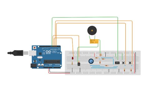 circuit design esercizio 20 01 2021 tinkercad