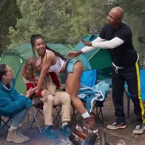 Kira Noir And Michael Vegas Cringe Funny Outdoor Camping Full Scene