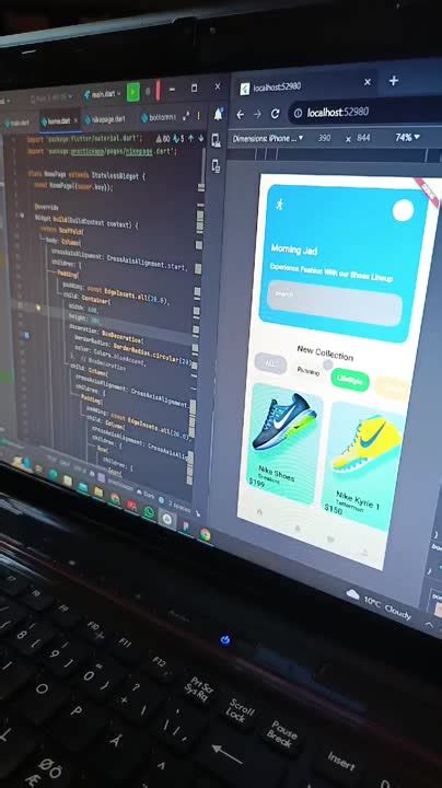jad jibawi on linkedin flutter shoesapp
