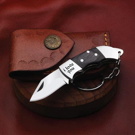 Mini Knife Keychain Etsy