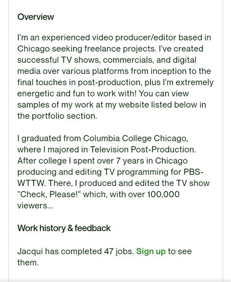 Winning Upwork Profile Examples From Six Figure Freelancers
