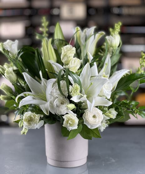 White Lily Elegance Best Florist In Columbus