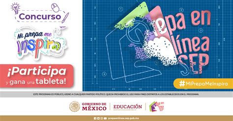 Prepa En Linea Sep Logo Comienza El Registro Para La Convocatoria A La