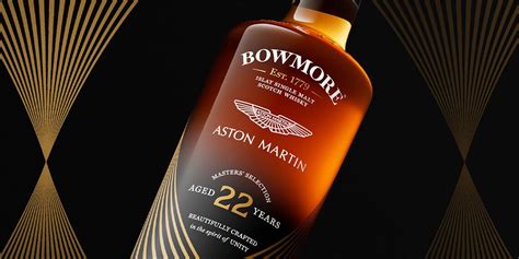 Bowmore And Aston Martins Latest Scotch Whisky Is A 22 Year Old