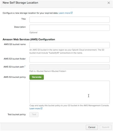 Dynamic Data Self Storage Compliance Cloud And Data Lifecycle Splunk