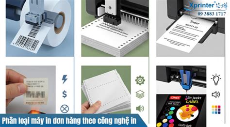 Phân Loại Máy In Tem Nhãn đơn Hàng 7 Loại Phổ Biến Cách Chọn đúng