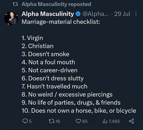 Very Alpha And Masculine Male Explains How To Get Him To Propose To You