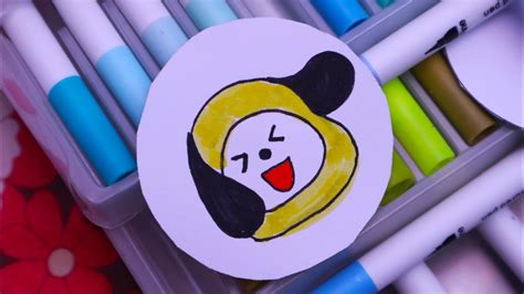 How To Draw Chimmy Bt21 Youtube