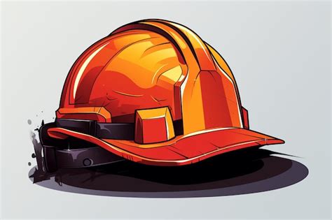 Premium Ai Image Vector Construction Hat Concept Illustration