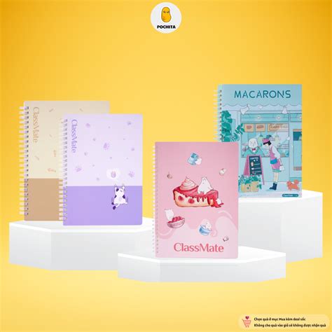 Xo Horizontal Line Spring Book A5 Bb5 200 Classmate Pages Twisted Nape