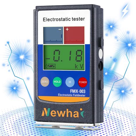 Newhai Upgraded Electrostatic Field Meter 0 22kv Handheld Electrostatic