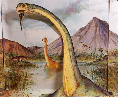 Vintage Dinosaur Art The Dinosaur Action Set Book One Love In The