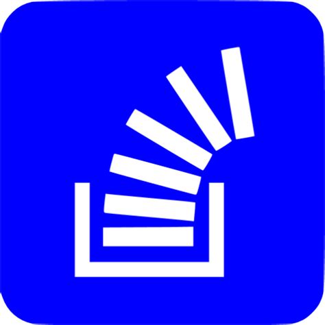 Blue Stackoverflow 3 Icon Free Blue Site Logo Icons