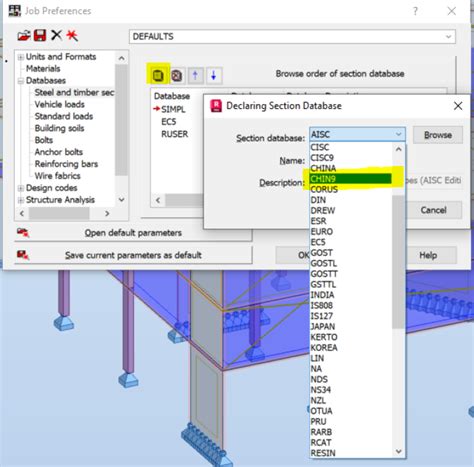 Hollow Sections Are Not Available In Chinese Steel Sections Database In
