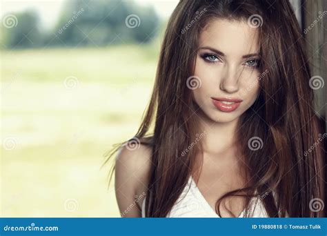 Portrait Of Woman Stock Photo Image Of Caucasian Care