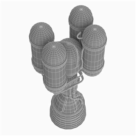 Rocket Engine 3d Model 99 Fbx Max Free3d