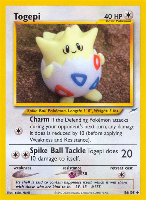Togepi 56105 Wert Bild And Seltenheit Pokemonkartede