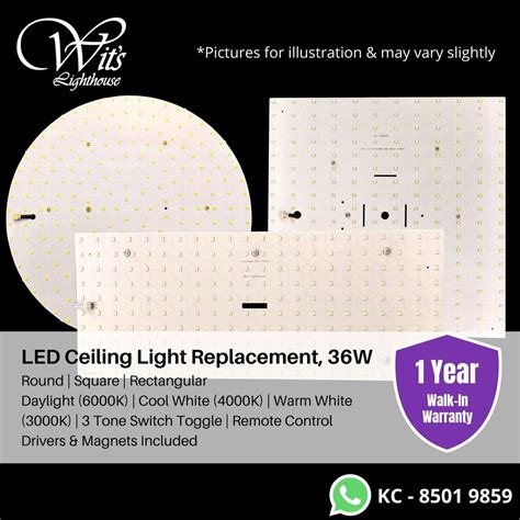 36w Led Ceiling Light Replacement Led Module Magnetic Module Led Light