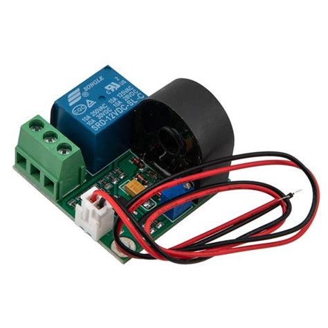 Ac Sensor With Relay And Switch Output Short Circuit Protector 0 20a Ac Switch Output 12v