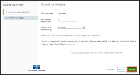 How To Run Diagnostics In VMware Skyline Appliance Mastering VMware