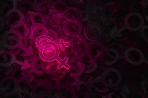 Premium Photo Concept Art On The Theme Of Same Sex Love 3d Illustration