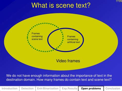 Ppt Detection And Extraction Of Artificial Text For Semantic Indexing