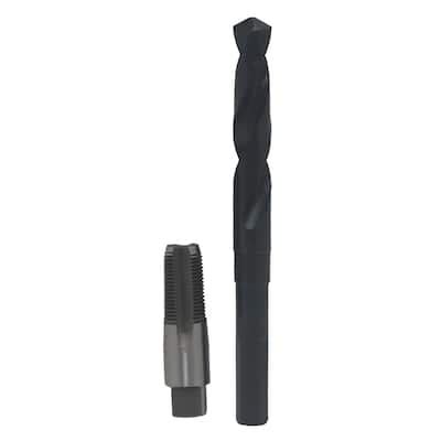 Drill America 12 In Carbon Steel Npt Pipe Tap And 2332 In High
