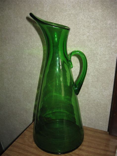 Blenko 976 Green Virginia Art Blenko Grass Green Blenko Square