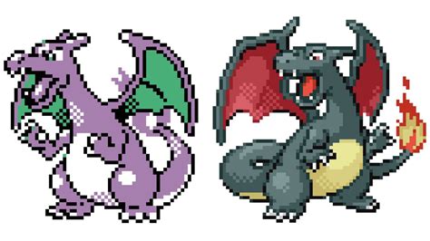 Shiny Charizard Sprite 