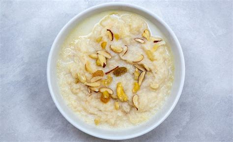 Delicious Homemade Laccha Semai In A White Bowl Stock Image Image Of Raisins Healthy 318862213