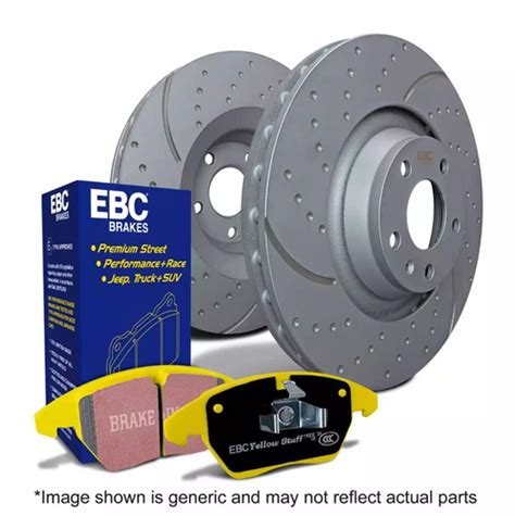 Disc Brake Kit S5 Kits Yellowstuff And Gd Rotors Ebc New S5kr1415 Ebay