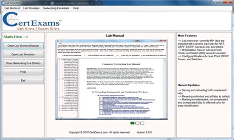 Network Simulators Exam Simulators Labsim And Exam Cram Notes