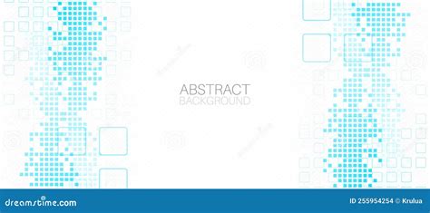 Abstract Background With Squares Structure Pattern Technology Backdrop