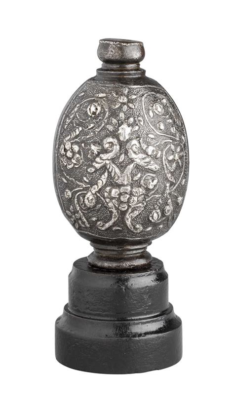 Lot 84 â€¡a Silver Encrusted Rapier Pommel Early