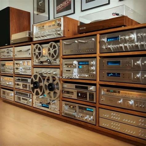 32 Vintage Stereo System Setup Ideas In 2025 Audio Room Hifi Audio