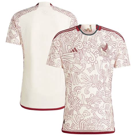 Adidas Mens Mexico National Team 2022 23 Away Authentic Jersey
