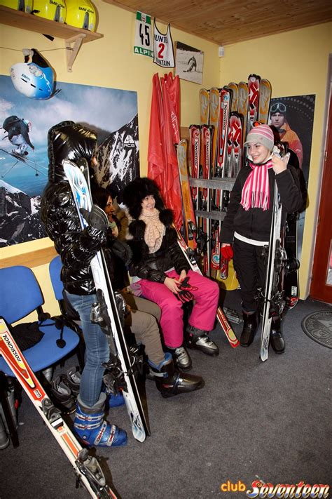 Teen Girls Play Lesbian Sex Games After A Day Of Hitting Ski Slopes