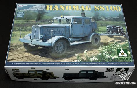 【三花 2068】135 汉诺马格ss100拖车板件预览静态模型爱好者 致力于打造最全的模型评测网站