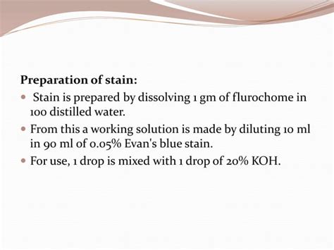 Special Stains Useful In Microbiology Laboratory Pptx Chemistry Science