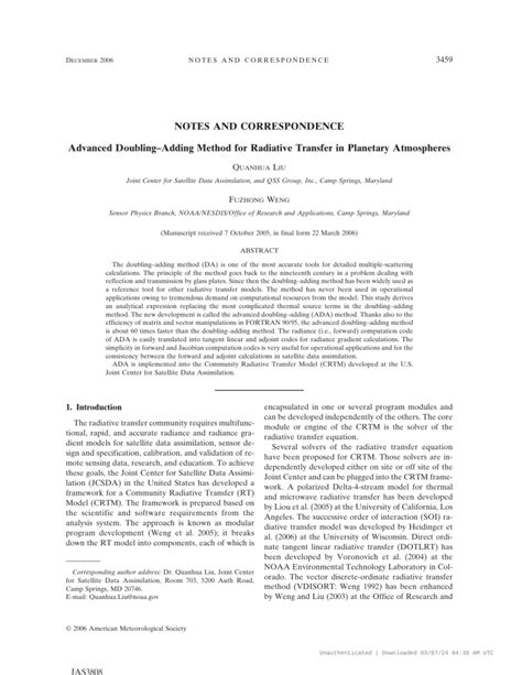 Advanced Doubling Adding Method For Radiative Transfer In Planetary