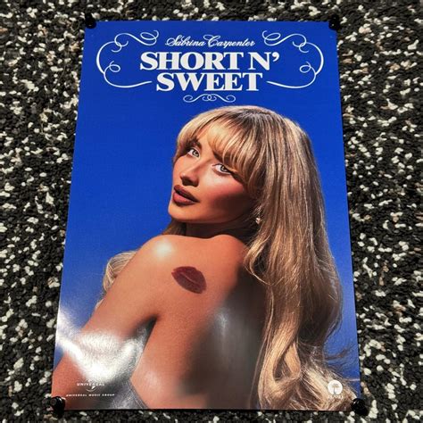 Sabrina Carpenter Short N Sweet Poster 11x17 In Depop
