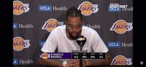 Dangelo Russell My Inspiration Is Derrick White I Wanna Be Derrick White He Doesnt Get A