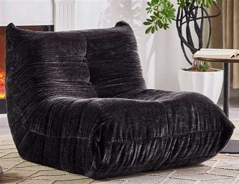 Suyols Bean Bag Chair Fireside Chair Big Bean Bag Sofa For Adults