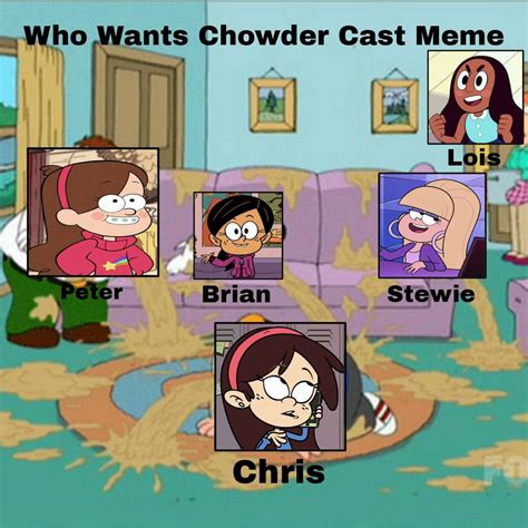 Who Wants Chowder Gf Su Tlh Tc Girls Meme By Supremevincent2022 On Deviantart