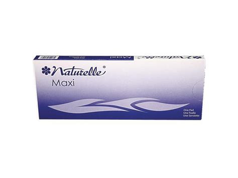 Naturelle Maxi Pads 8 Ultra Thin 250 Individually Wrappedcarton