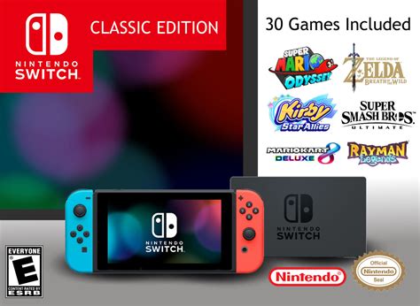 Nintendo Switch Classic Edition By Beastfan2022 On Deviantart