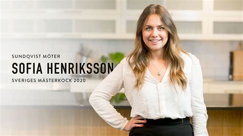 Sveriges Mästerkock Sofia Sofia Henriksson Vinner Sveriges Masterkock 2020 Sverige Har Fått