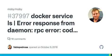 Docker Service Ls Error Response From Daemon Rpc Error Code Resourceexhausted Desc Grpc