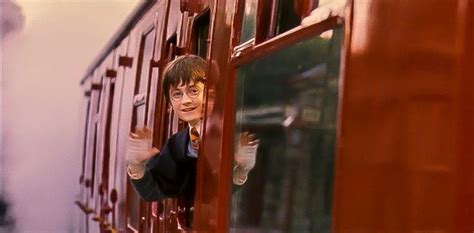 Harry Potter And The Sorcerers Stone Harry Waves Goodbye To Hagrid
